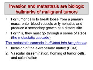 Invasion & metastasis csbrp | PPT
