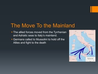 Invasion Of Italy | PPTX