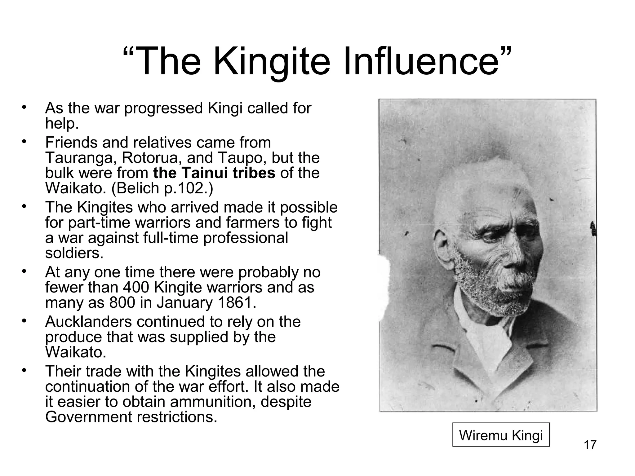 Level 2 History: The 1863 Invasion of the Waikato | PPT