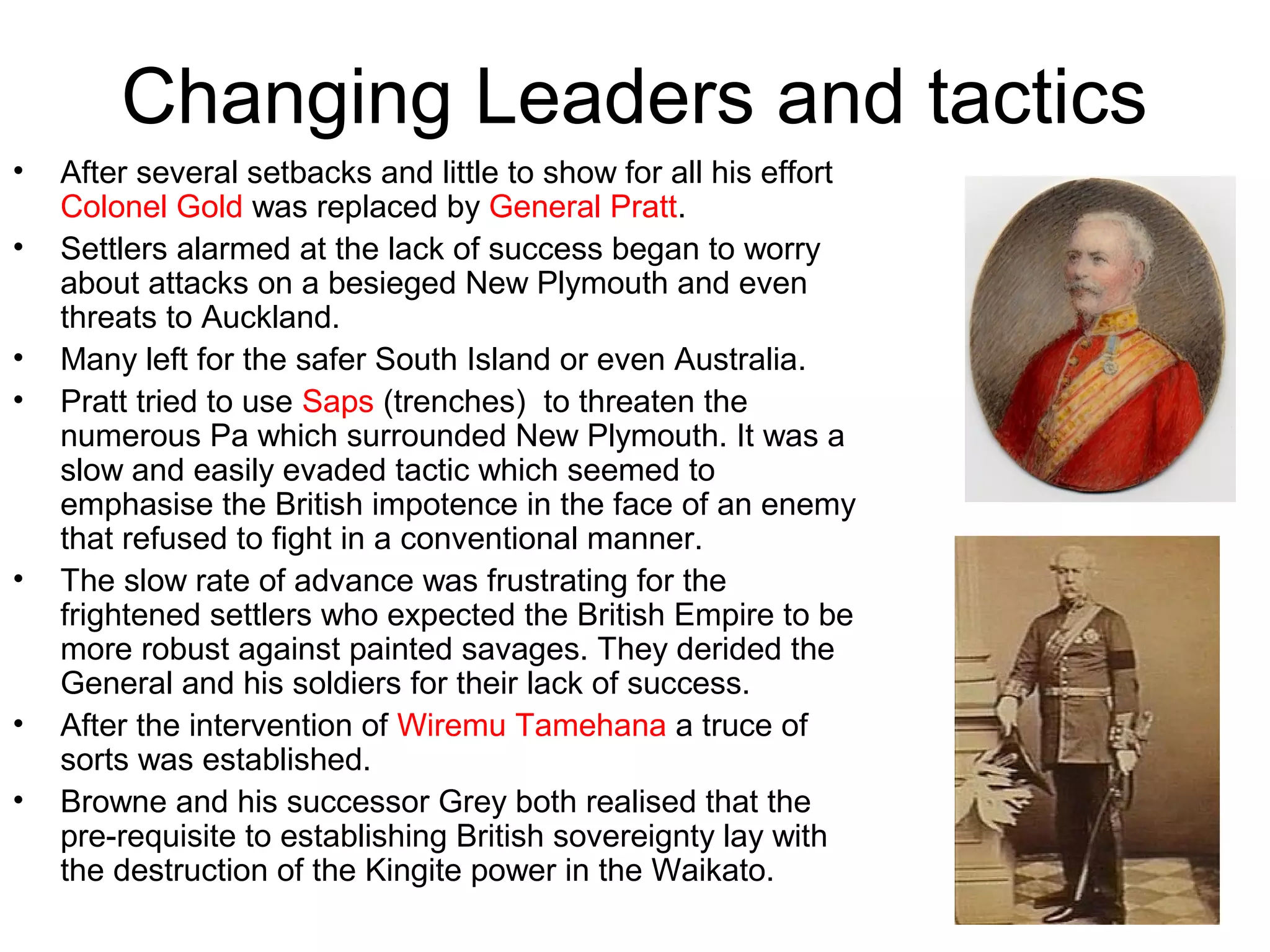 Level 2 History: The 1863 Invasion of the Waikato | PPT