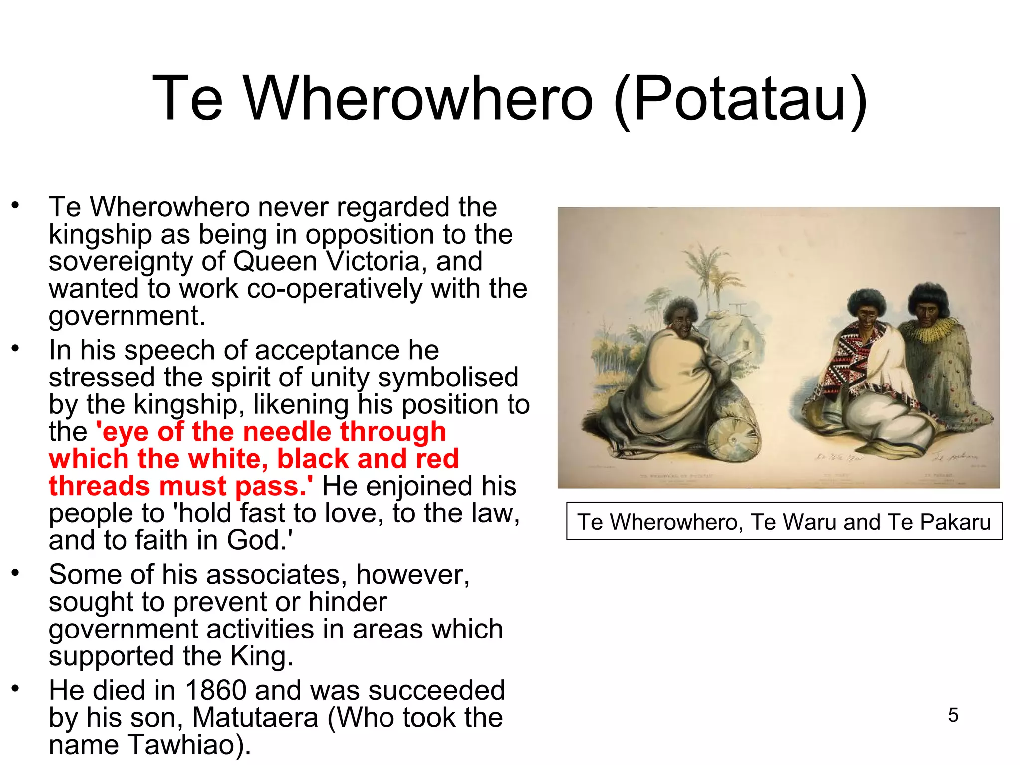 Level 2 History: The 1863 Invasion of the Waikato | PPT