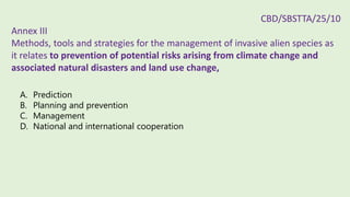 Invasive Alien Species | PDF