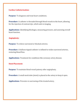 What Are the Differences Between Invasive and Noninvasive Cardiology? | PDF