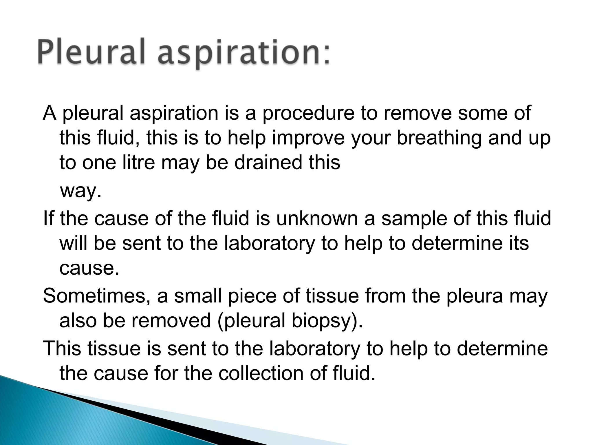 Invasive diagnostic methods of chest, the trachea | PPT