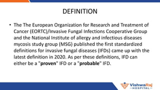 INVASIVE FUNGAL INFECTIONS IN THE INTENSIVE CARE UNIT.pptx