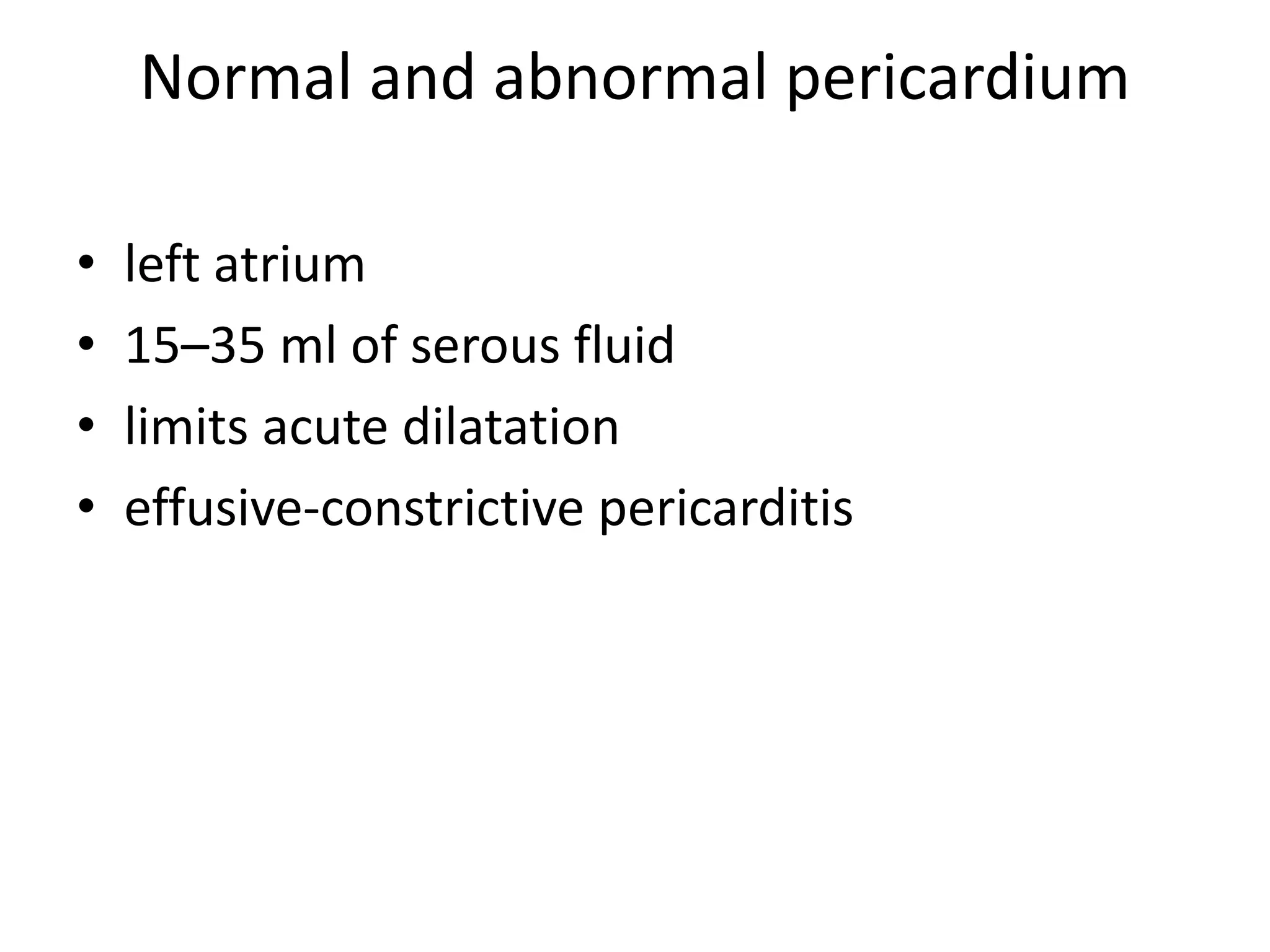 Invasive hemodynamics of constrictive pericarditis | PPTX | Heart and ...