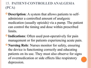 Invasive Management of Pain, includes all the mechanism of cure the ...