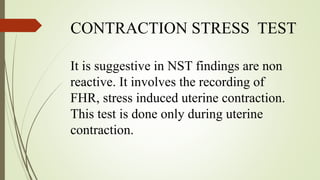 Invasive & non invasive procedure for diagnosis during pregnamncy | PPTX