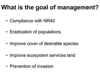 Invasive plant management milton | PPTX