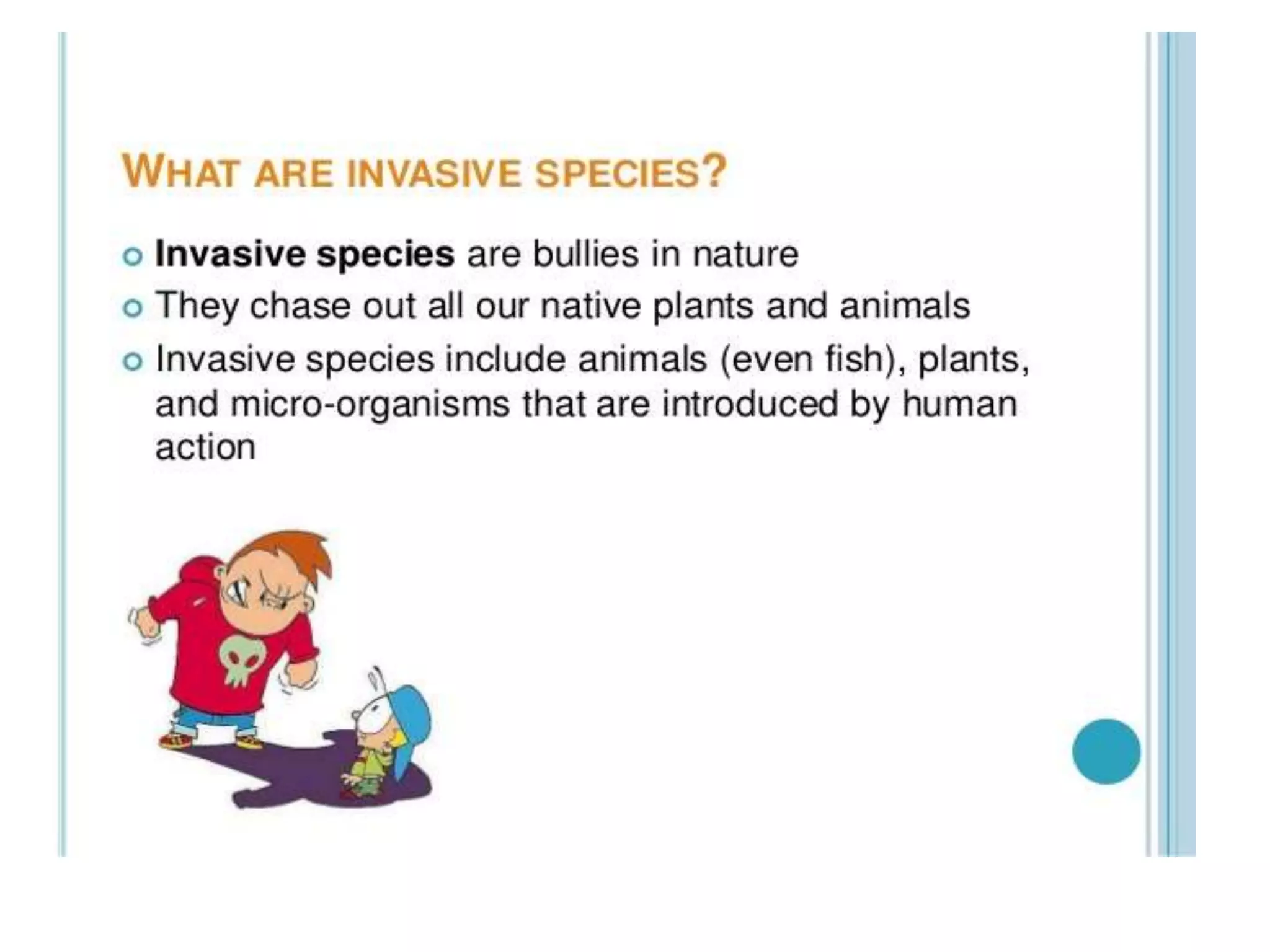 Invasive species A Lecture By Mr Allah Dad Khan Visiting Professor the ...