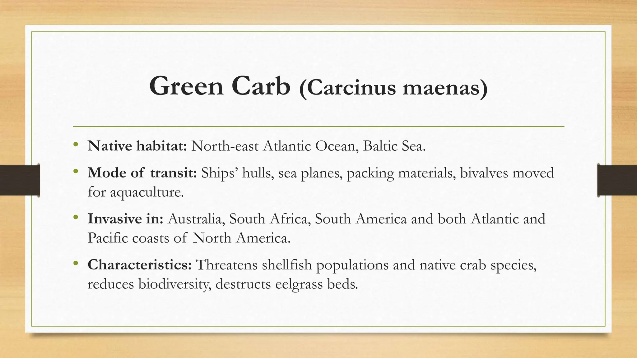 INVASIVE SPECIES and their some examples | PPT
