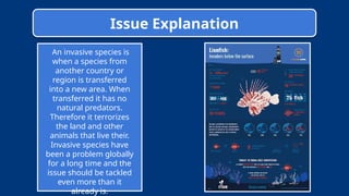 Marine Biology Invasive Species presentation | PPTX