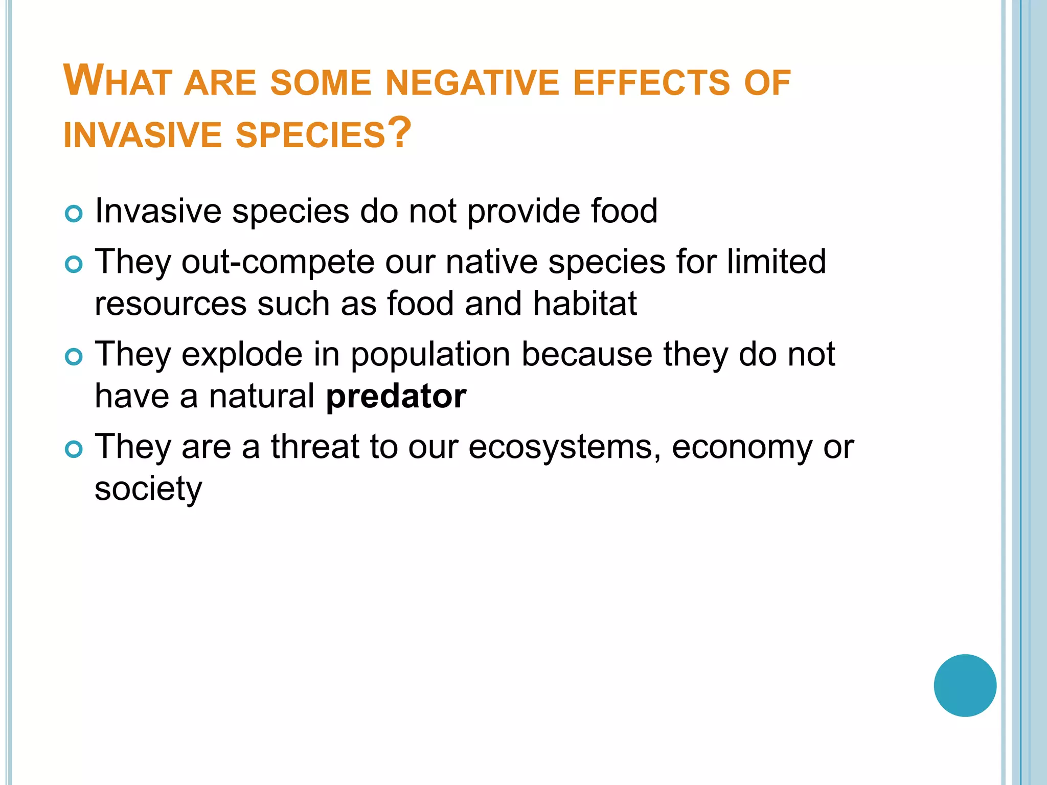 Invasive species powerpoint | PPTX