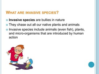 Invasive species powerpoint | PPTX