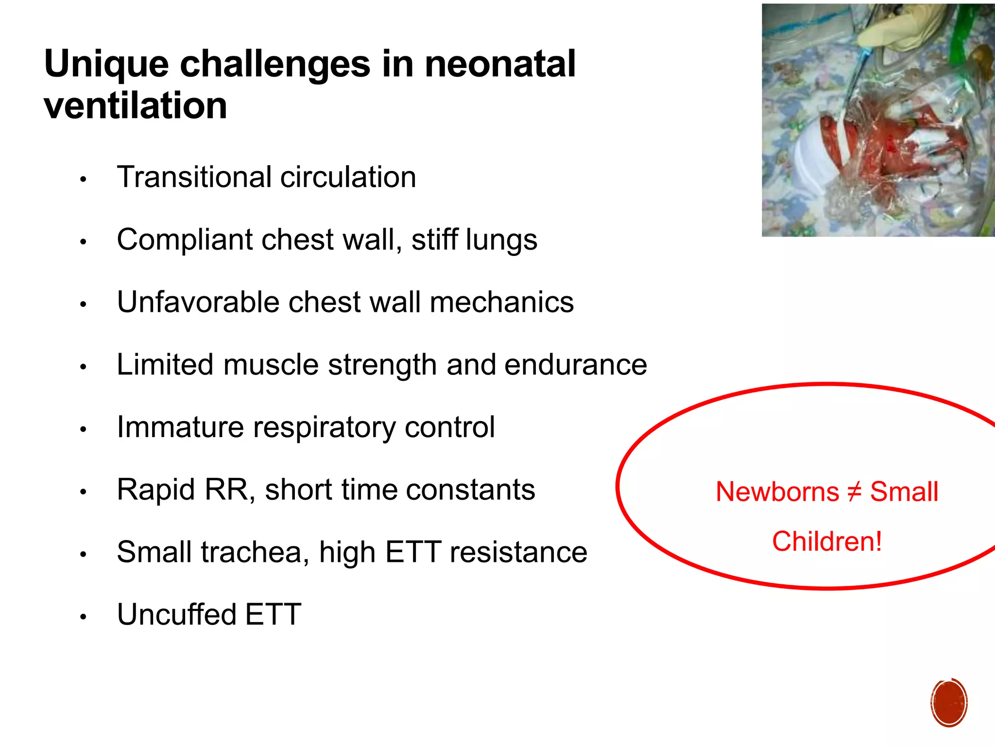 Invasive ventilation in neonates | PPTX
