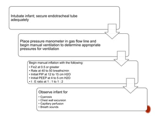 Invasive ventilation in neonates | PPTX