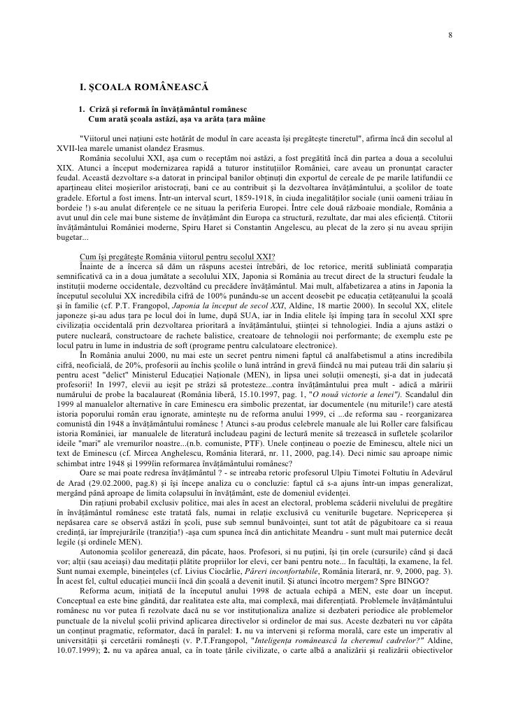 Invatamantul din romania