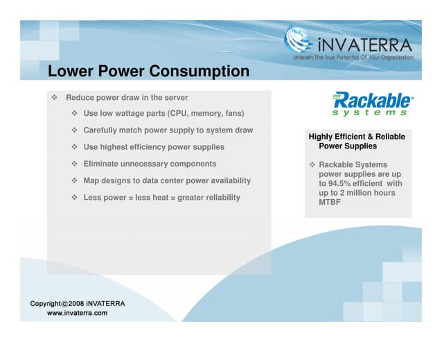 DataCenter:: Infrastructure Presentation | ZIP | Home Appliances | Home ...