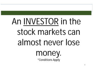 Investor Behavior & Traits | PDF | Stocks and Bonds | Personal Investing