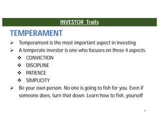 Investor Behavior & Traits | PDF | Stocks and Bonds | Personal Investing