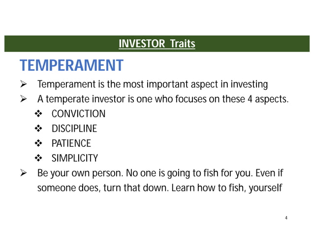 Investor Behavior & Traits | PDF | Stocks and Bonds | Personal Investing