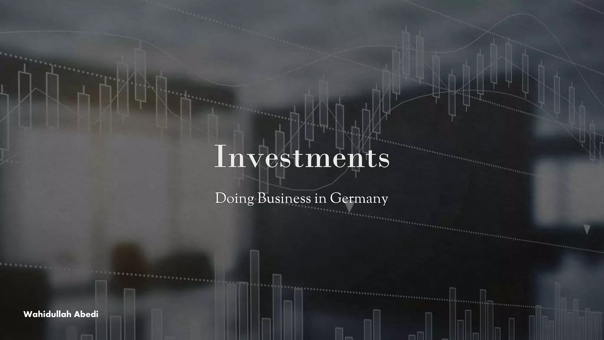 Investments in Germany | PPTX