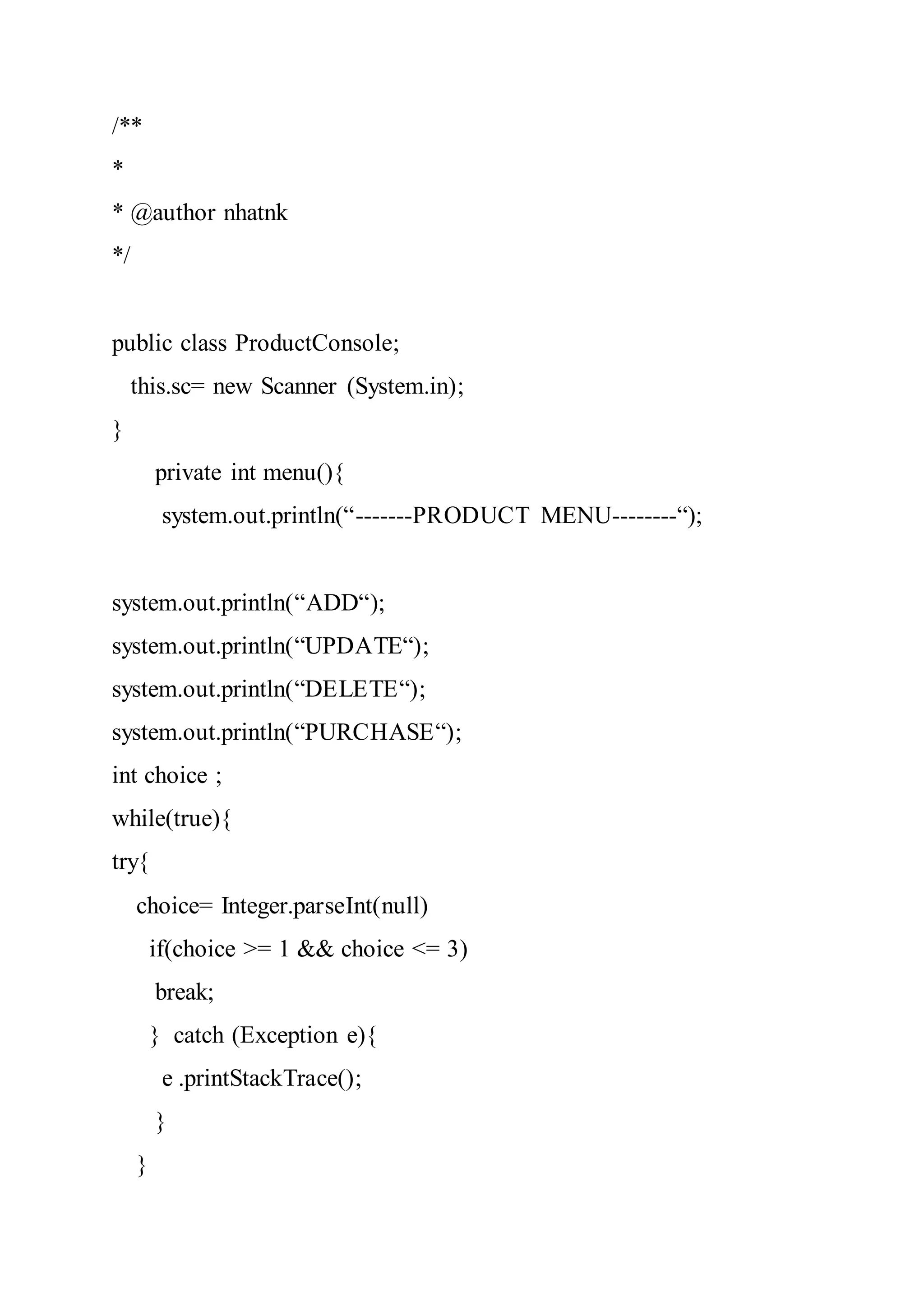 Inventory Management System | DOCX