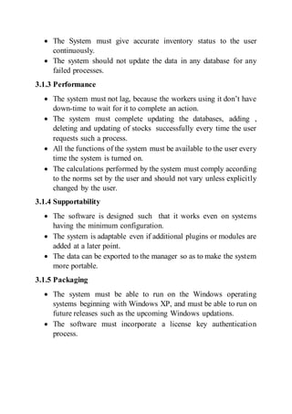 Inventory Management System | DOCX