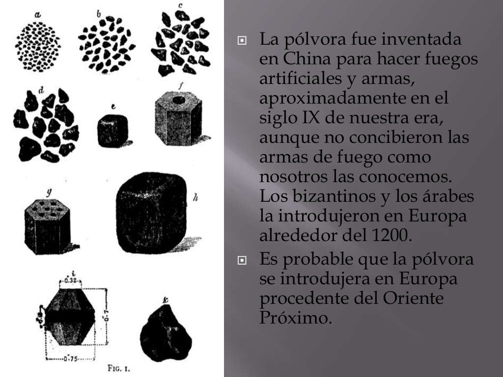 Invencion de la polvora