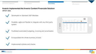 Invenio Content Financials | PPTX