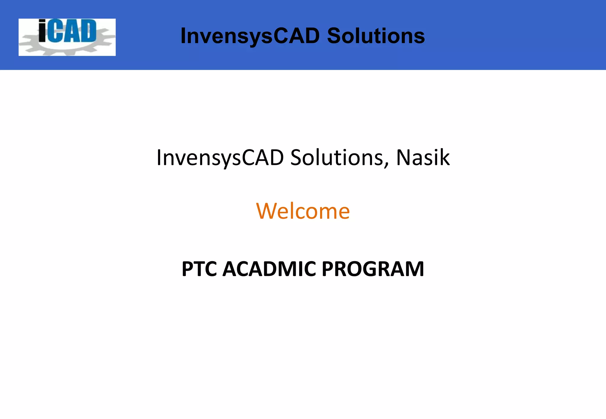 PTC Academic Program | PPSX | Computer Software and Applications | Computing