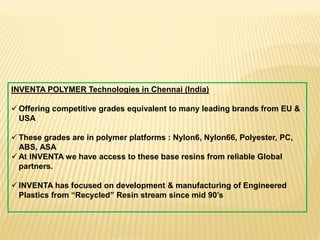 Inventa compounding group -june-2016 m-web & linked in | PPT