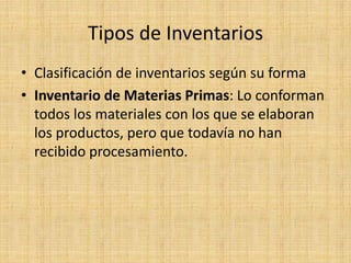 Inventario en contabilidad | PDF
