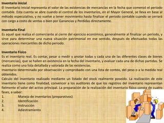 Inventarios | PPTX