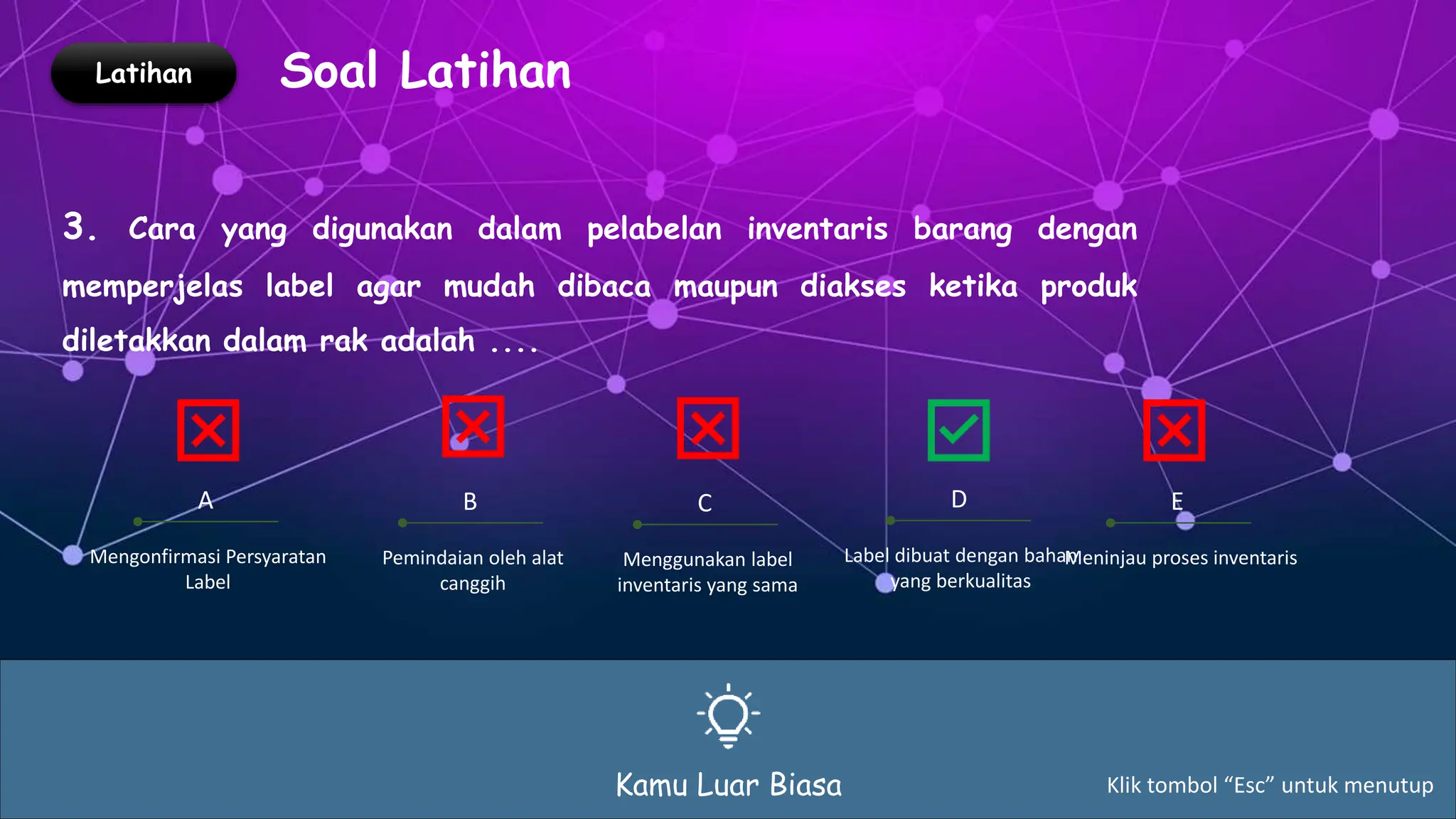 Inventarisasi atau Labeling Barang.pptxx | PPTX