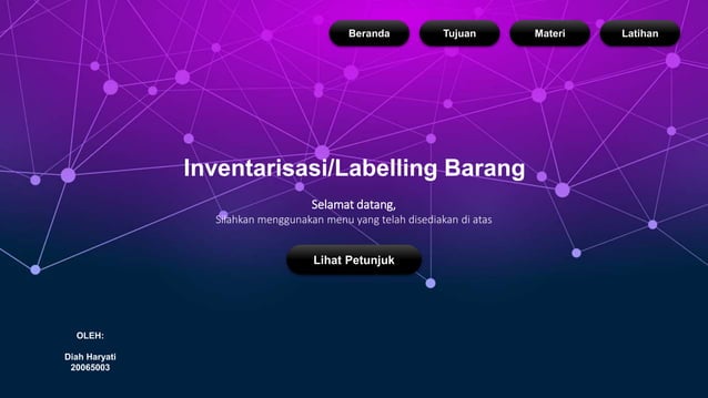 Inventarisasi atau Labeling Barang.pptxx | PPTX