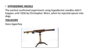 Invented by whom part,the most common inventions | PPTX