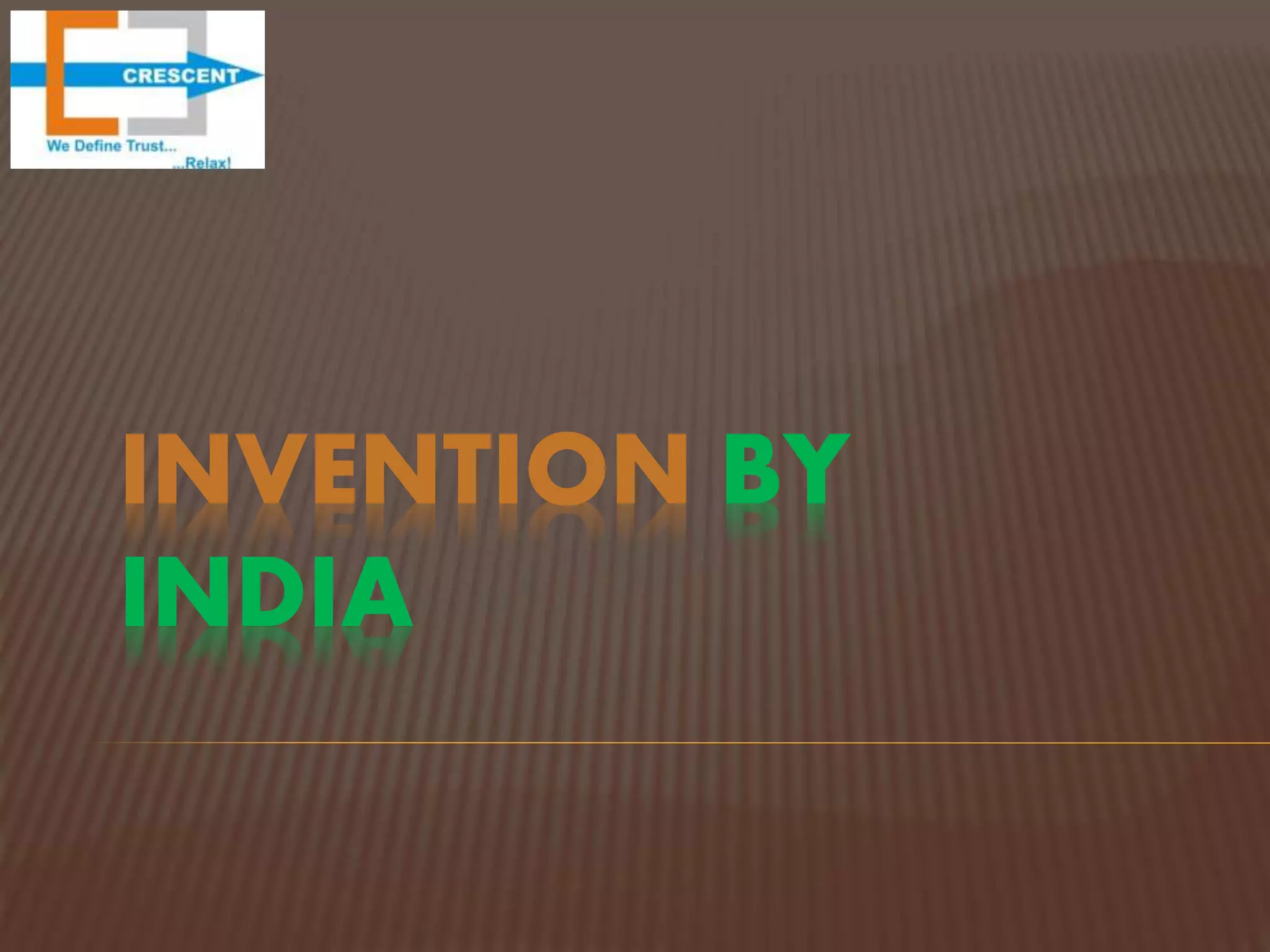 Invention by india | PPTX