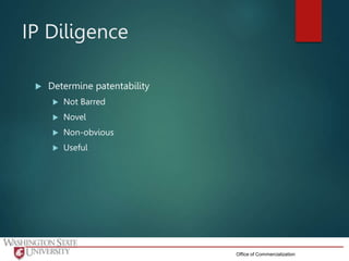 Patents Invention and IP commercialization | PPT