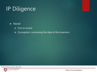 Patents Invention and IP commercialization | PPT