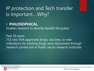Patents Invention and IP commercialization | PPT