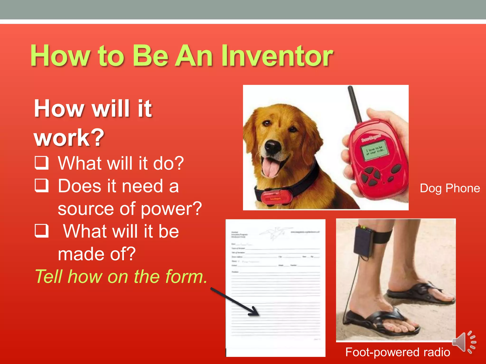 Invention convention slide show | PPTX | Events