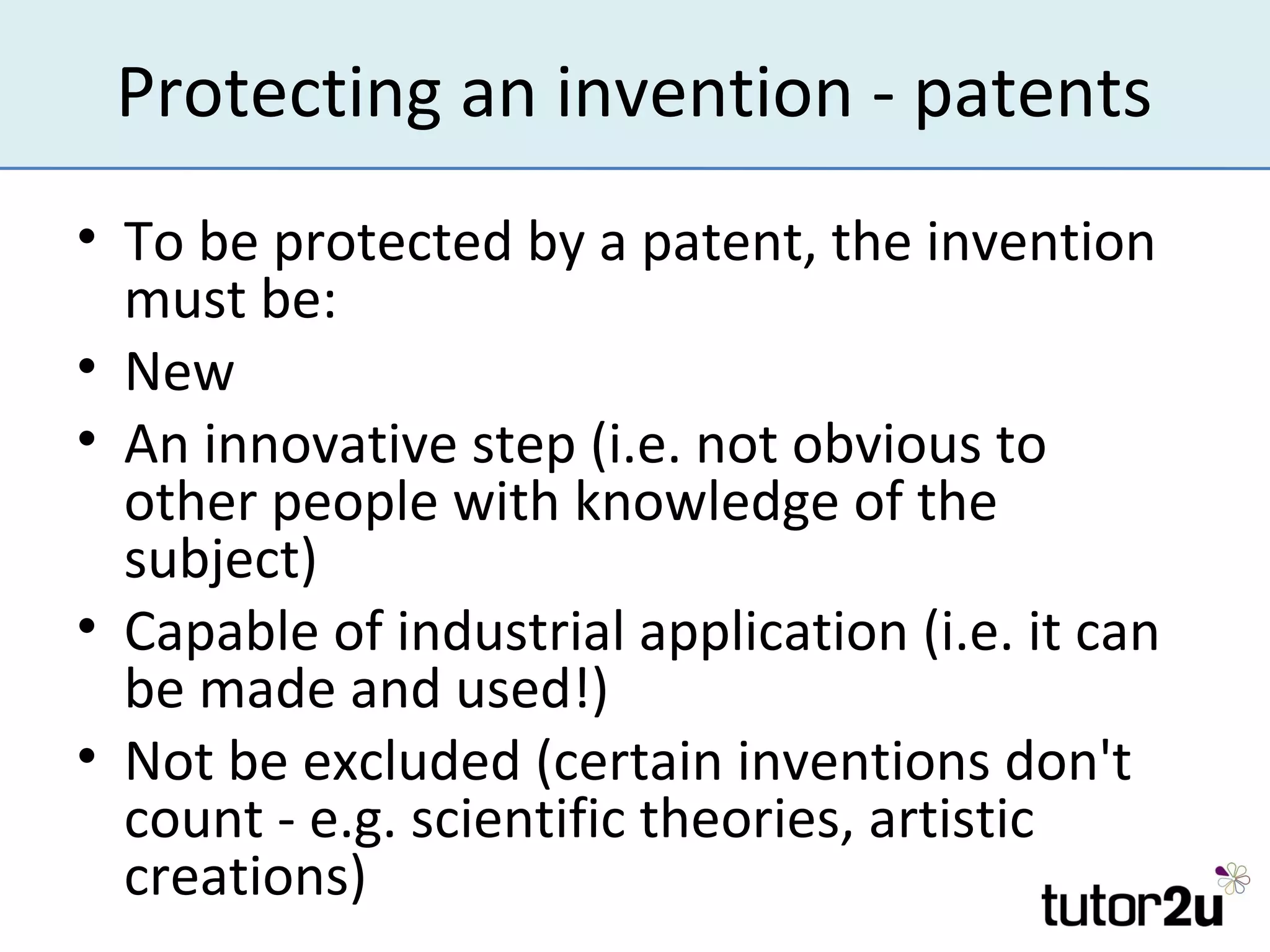 Invention & Innovation (Introduction) | PPT