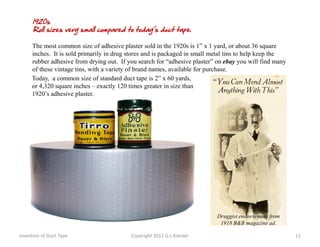 Invention of Duct Tape | PPT