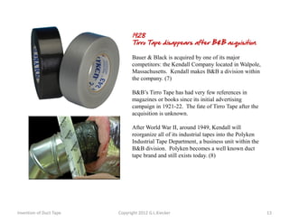 Invention of Duct Tape | PPT