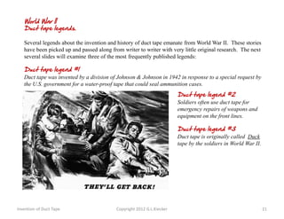 Invention of Duct Tape | PPT