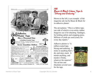 Invention of Duct Tape | PPT