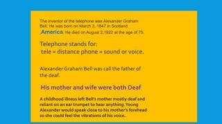 Invention of telephone | PPTX