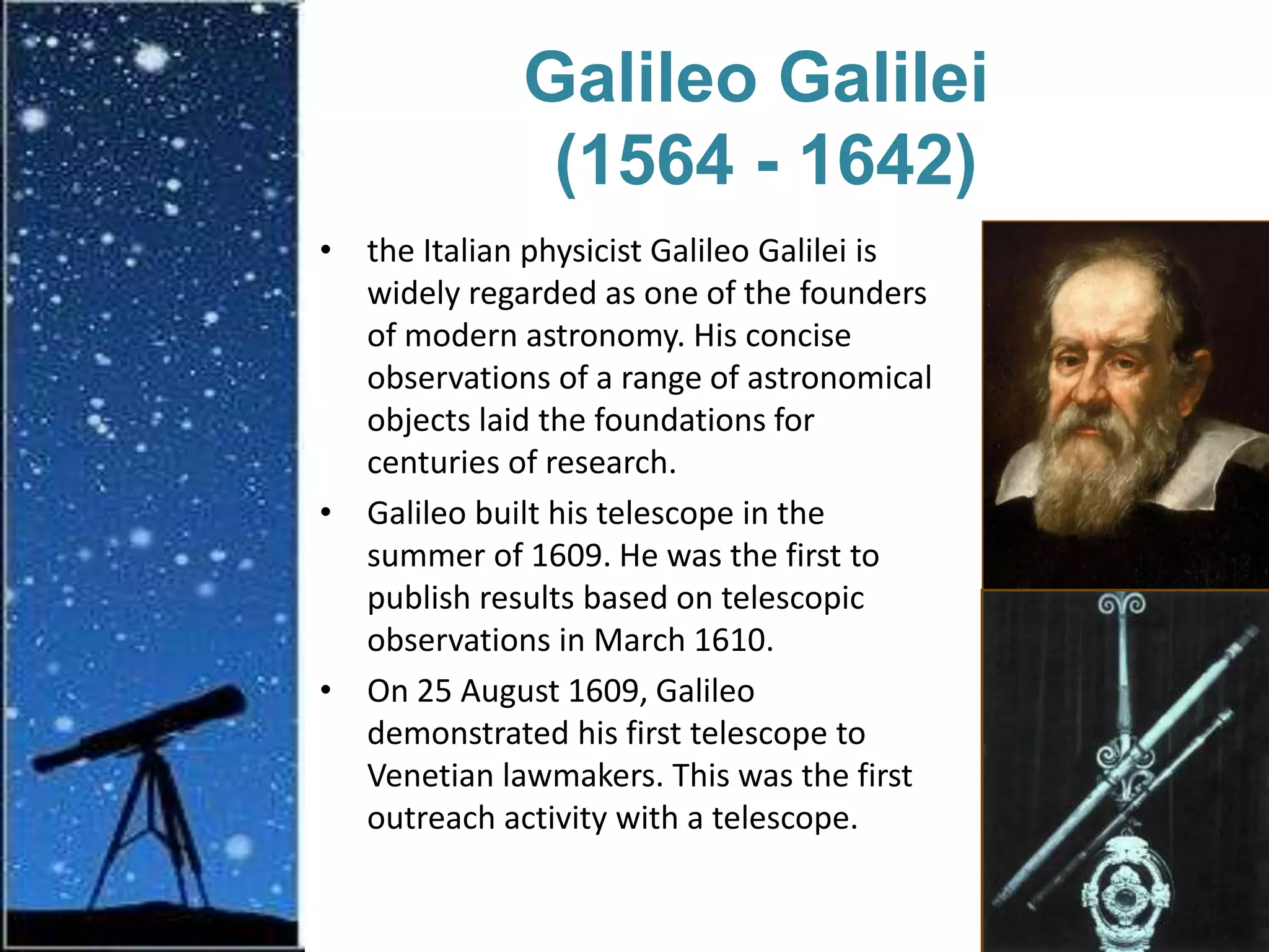 Invention of telescope | PPTX