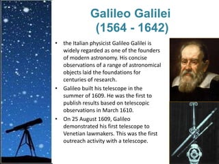 Invention of telescope | PPTX